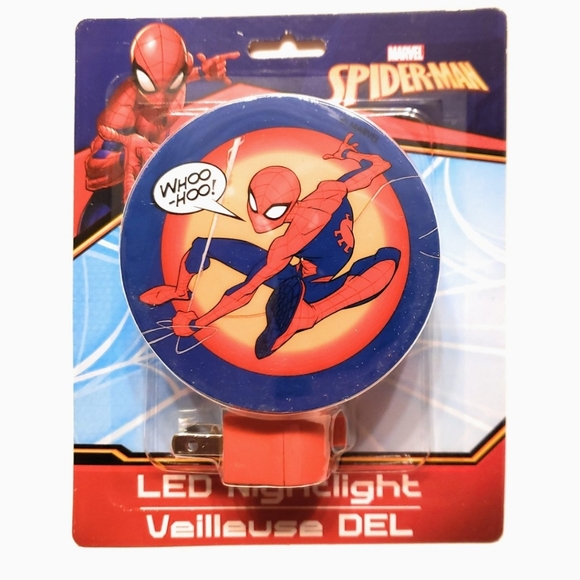 Marvel | Accessories | Marvel Spiderman Character Led Nightlight | Poshmark